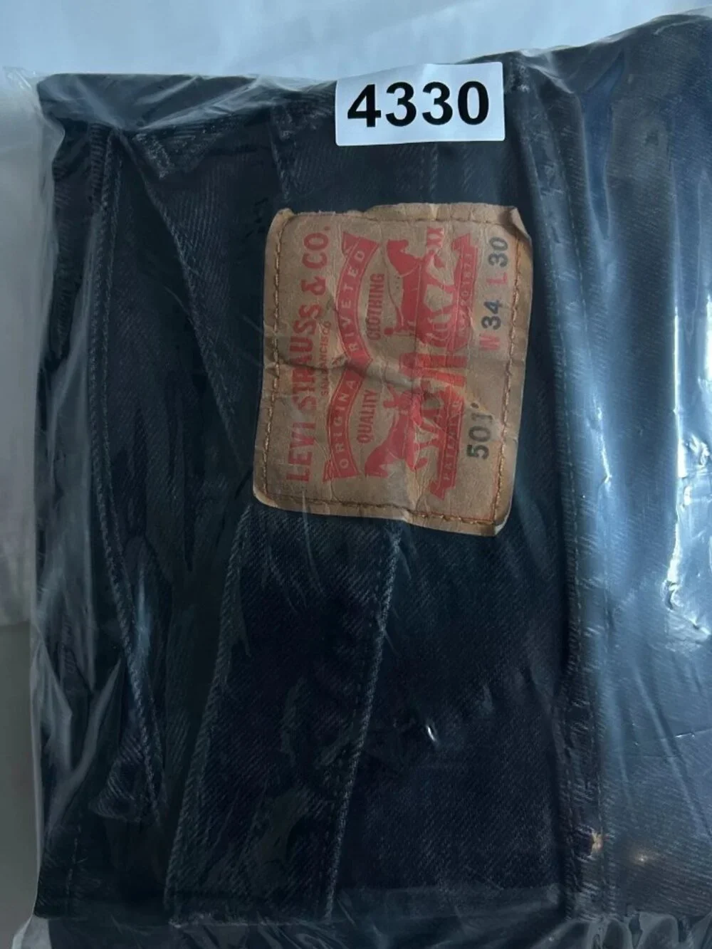 Levi's | Jeans | Levis 5 Jeans Mens 34x30 Black Denim Original Fit ...